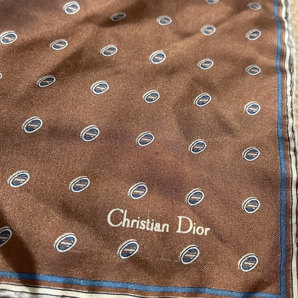 Dior | Accessories | Christian Dior Neck Scarf Perfect Condition | Poshmark